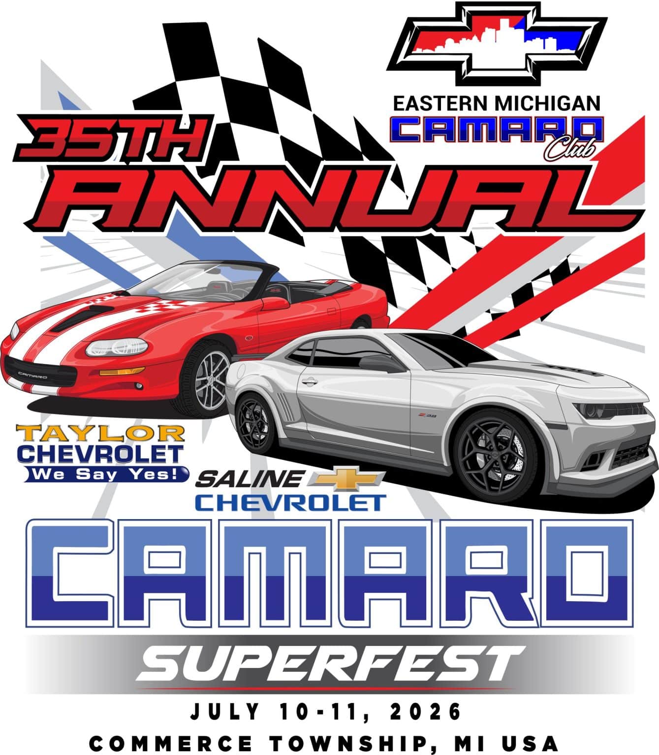 Camaro Superfest – Eastern Michigan Camaro Club